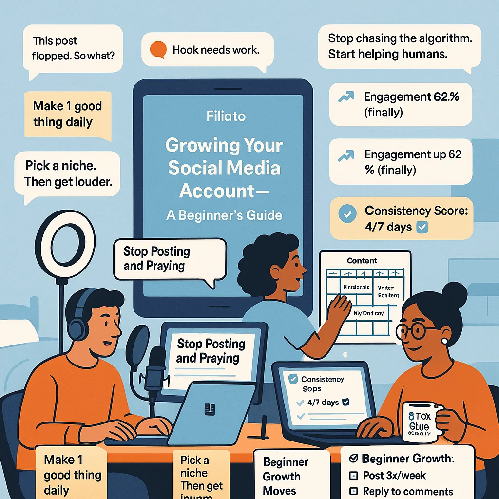 Growing your Social Media Account - The beginner's guide - Filiato ...
